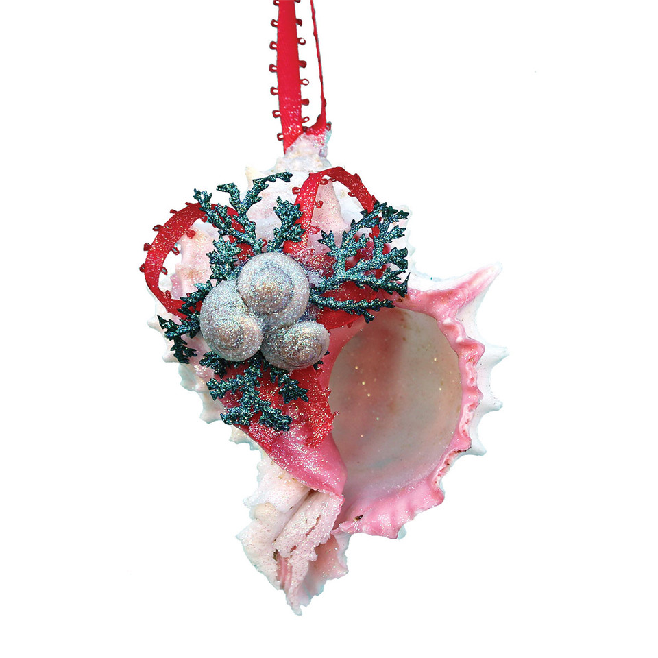 Pink Murex Night Light - Shell & Nautical Bathroom Decor - California ...