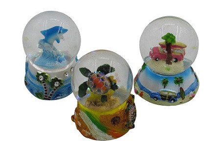 Coastal Water Globes - Souvenir Snow Globes - California Seashell Co