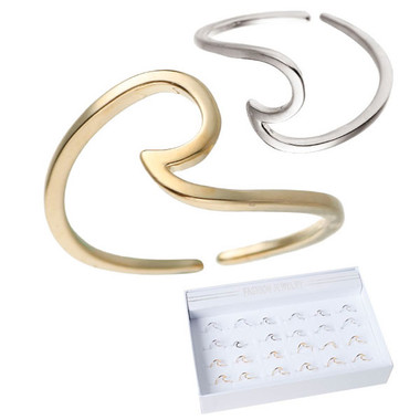 Wave Toe Rings - Beach Jewelry Party Favors - California Seashell Company