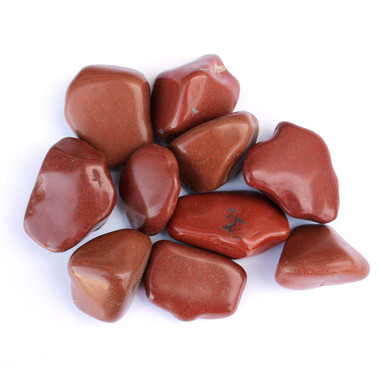 Tumbled Red Jasper - Rocks & Minerals - California Seashell Com