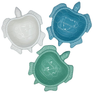Sea Turtle Dishes - Coastal Plate or Trinket Dish - Nautical Kitchen ...