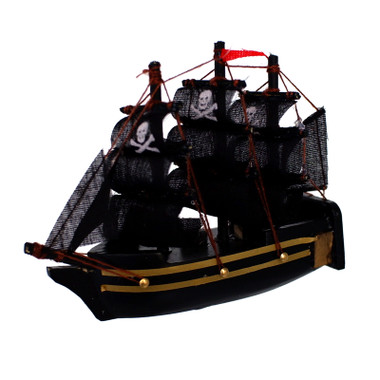 Pirate Ship Ornaments - Nautical Party Decor - California Seashell Company