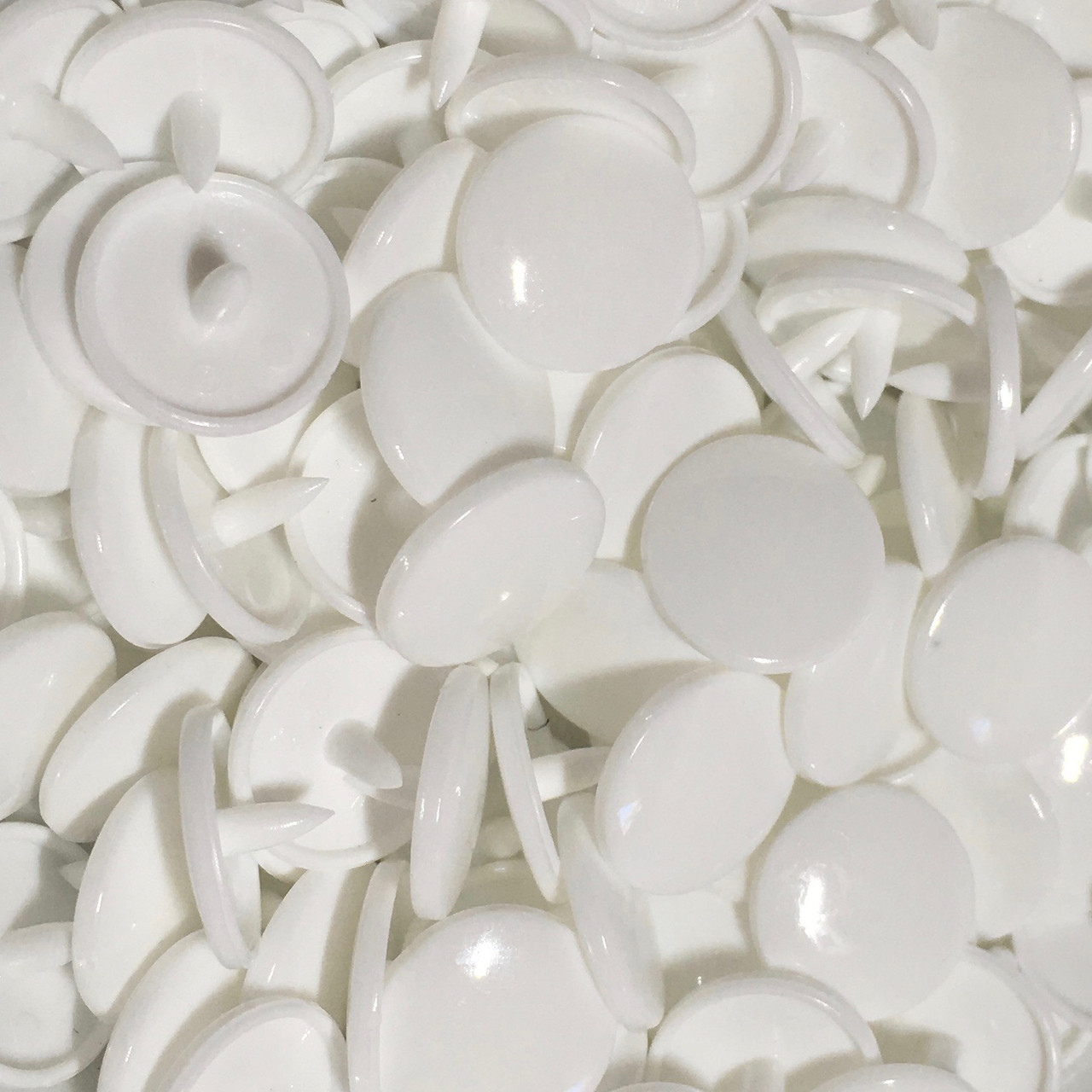 WHITE 100 Sets (size 20) - Snaps Australia