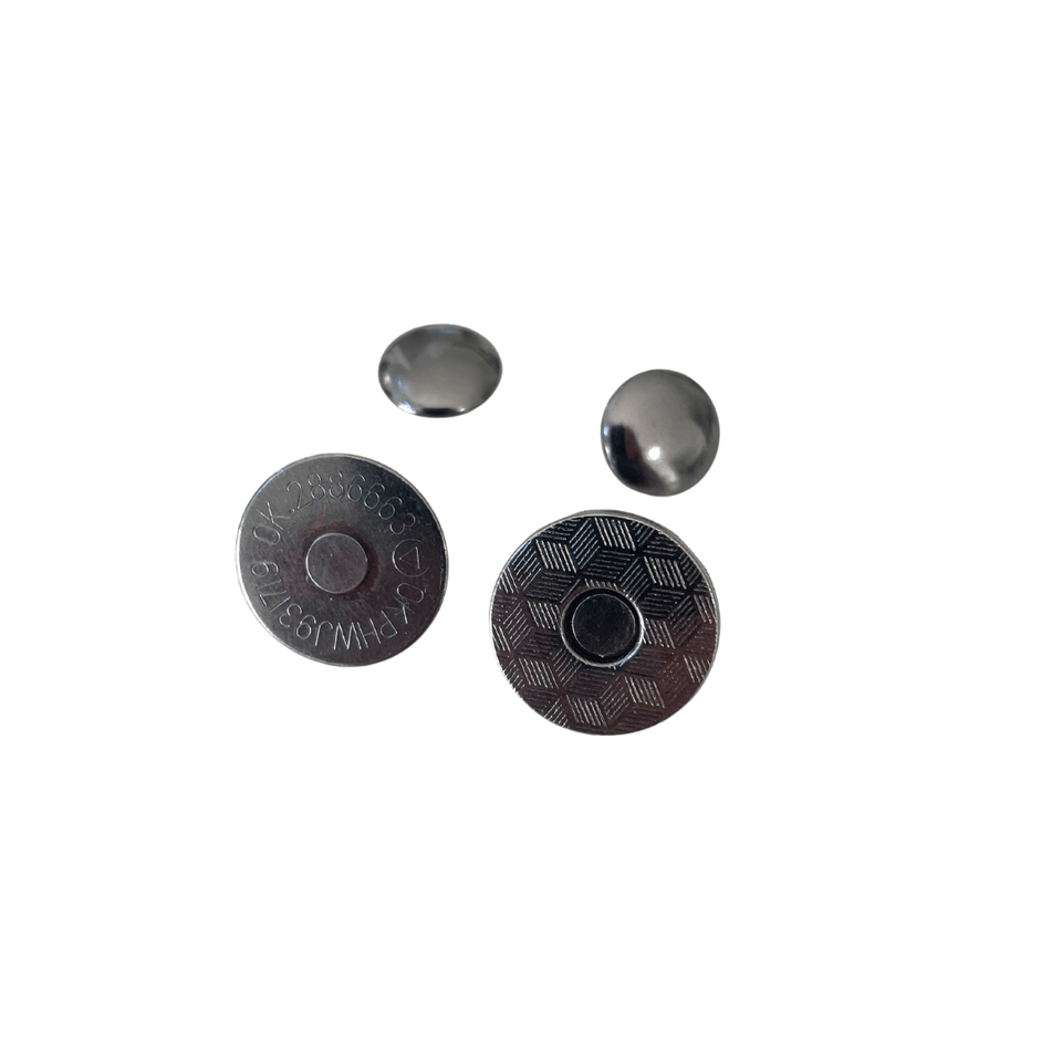 Magnetic Snap Rivets GUNMETAL (14mm)