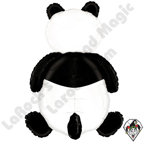 48 Inch Super Dimensional Valentine Panda Foil Balloon Betallic 1ct