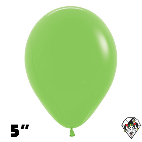 5 Inch Round Deluxe Key Lime Sempertex 100ct
