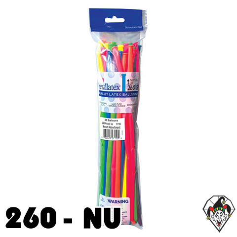 260B Assortment Nozzle Up Neon Sempertex 50ct
