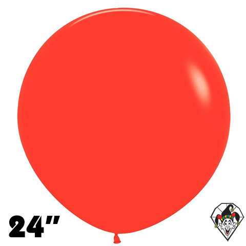 Sempertex 24 Inch Round Fashion Red 10ct