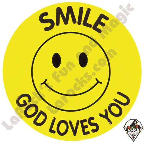 Stickers Albert Stickers Smile God Loves You