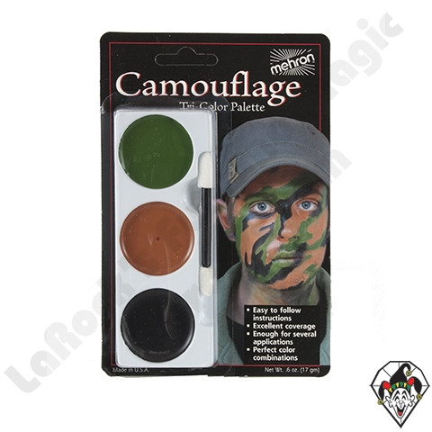 Tri-Color Camouflage Make-Up Palette Mehron
