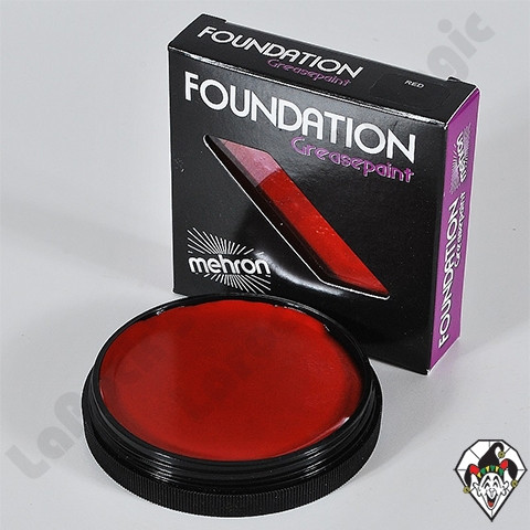Foundation Greasepaint Red Mehron
