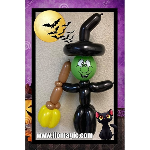 6 Inch Quick Link Witch Face Qualatex 50ct By Juan Gonzales