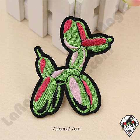 Balloon Dog Patch Green 1ct