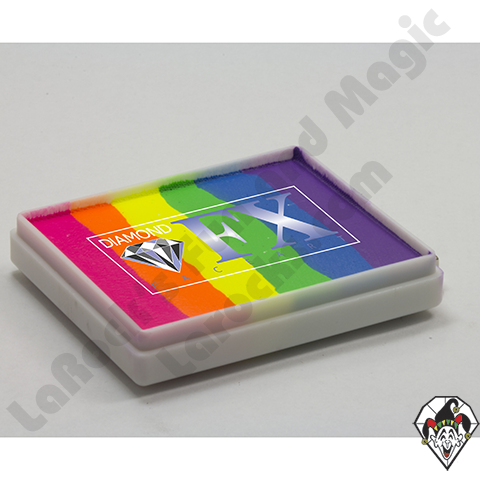 Diamond FX Split Cake Neon Nights 50 Gram Face & Body Art Paint