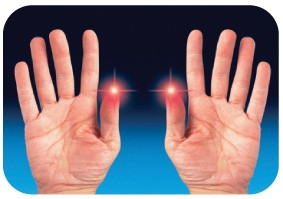 Magic Thumb Tips D'lite Red Adult Single