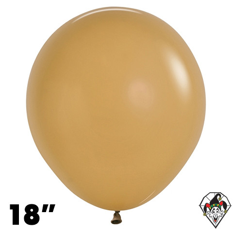 18 Inch Round Deluxe Latte Sempertex 25ct
