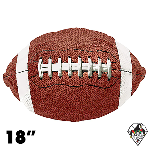 18 Inch Shape Championship Football Foil Balloon Anagram 1ct