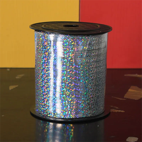 Laser Ribbon Silver