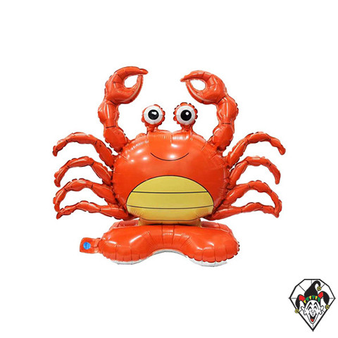 16 Inch Standup Crab Foil Balloon 1ct