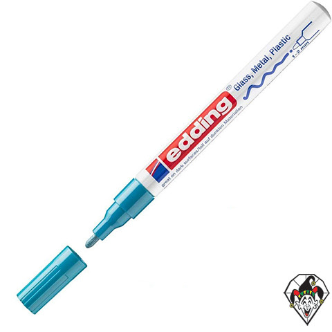 Edding 751 Light Blue Paint Marker Fine Tip