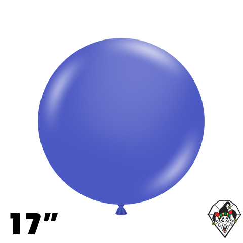 TUFTEX 17 Inch Round Deluxe Peri Balloons 50ct