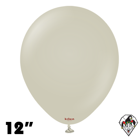 12 Inch Round Retro Stone Balloons Kalisan 100ct