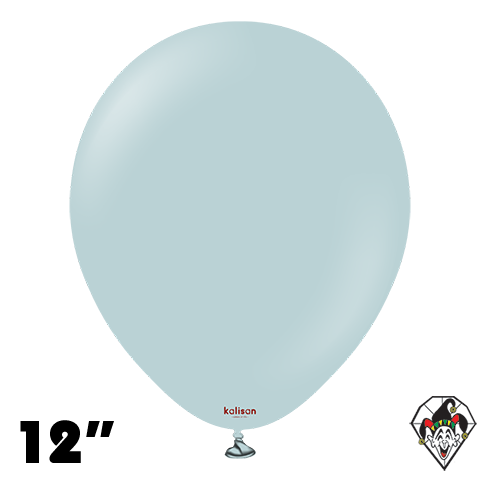 12 Inch Round Retro Storm Balloons Kalisan 100ct