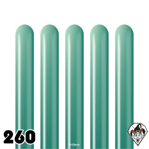 260K Mirror Green Balloons Kalisan 50ct