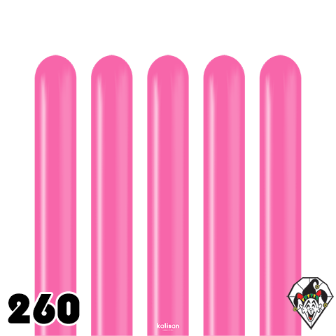 260K Standard Fuchsia Balloons Kalisan 100ct