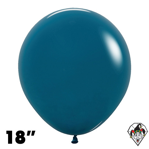 18 Inch Round Deluxe Deep Teal Sempertex 25ct