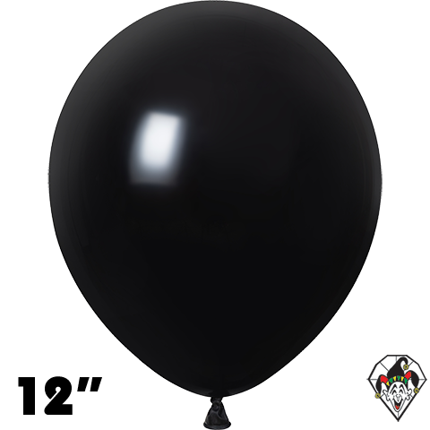 12 Inch Round Black Britetex 100ct