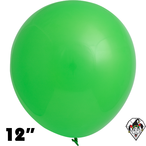 12 Inch Round Standard Lime Green Balloon Elitex 50ct