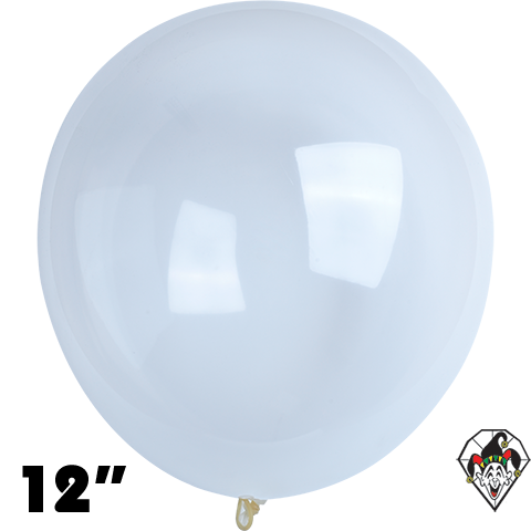 12 Inch Round Standard Clear Balloon Elitex 50ct
