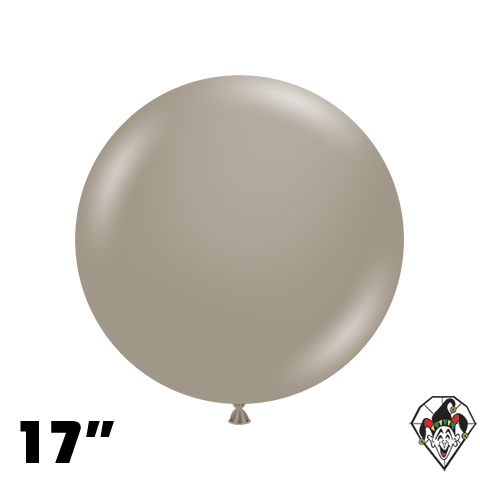 TUFTEX 17 Inch Round Deluxe Malted Balloons 50ct