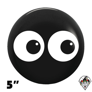 5 Inch Round Double Eyes Top Print Sempertex 100ct