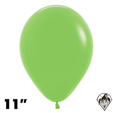 11 Inch Round Deluxe Key Lime Sempertex 100ct
