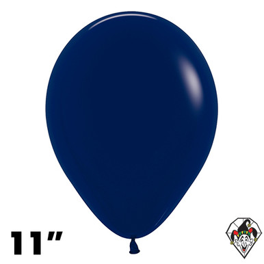 11 Inch Round Fashion Navy Blue Sempertex 100ct
