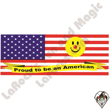 Stickers Bumper Stickers Proud to Be American Bumper Sticker