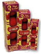 Magic Sponge Effects Sponge Balls Regular Sponge Balls Sponge Balls 4 ...