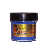 Face-Painting Jim Howle Makeup Accent Colors Blue