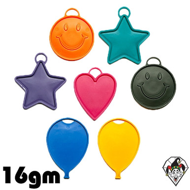 Balloon Weights 16 gram Assortment 50ct