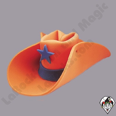Jumbo 30 Gallon Cowboy Hat Orange