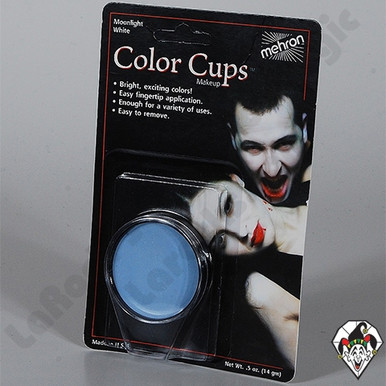 Clowning MEHRON MEHRON MAKEUP Color Cups Moonlight White