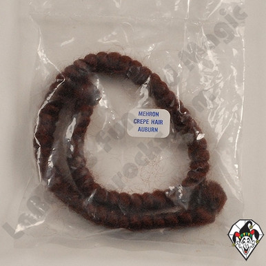 Crepe Hair Auburn 12 Inch Mehron