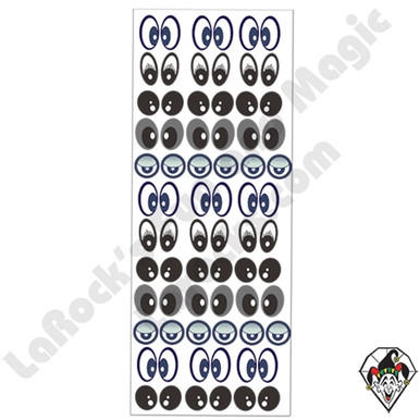 Eye Stickers 10 sheets 36 pair per sheet