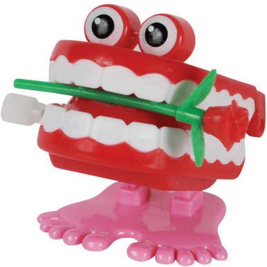 Wind Up Teeth With Flower