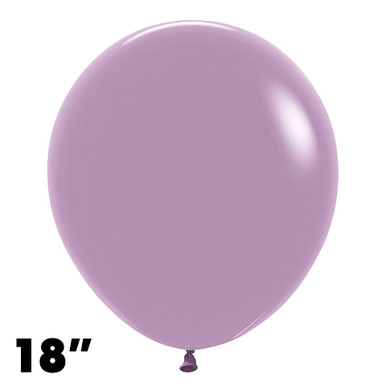18 Inch Round Pastel Dusk Lavender Sempertex 25ct