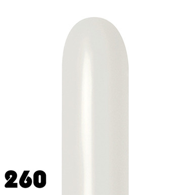 Sempertex 260B Pastel Dusk Cream Balloons 50ct