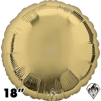 18 Inch Circle White Gold Balloon Anagram 1ct