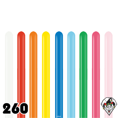260K Standard Mix Balloons Kalisan 100ct